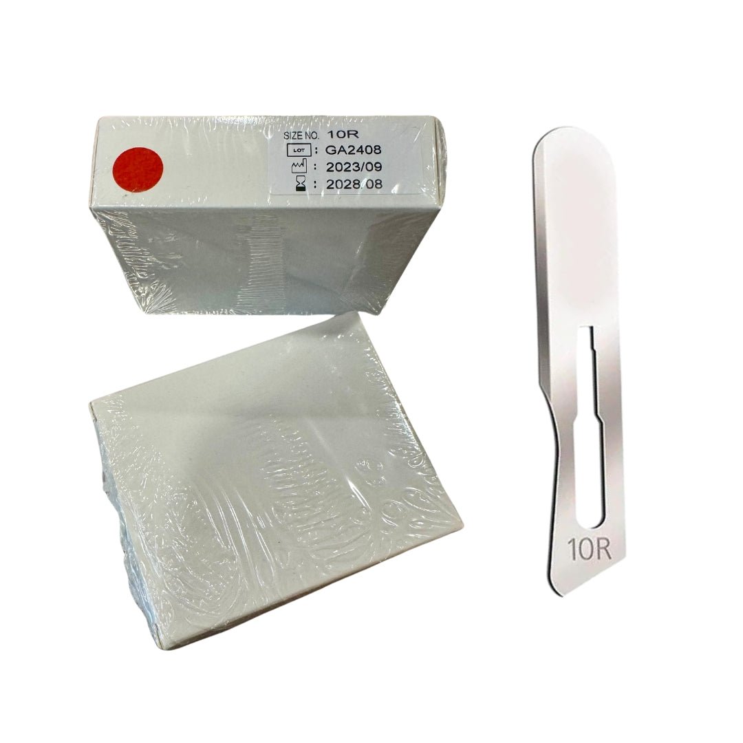 #10R Premium Dermaplaning Blades, Box of 100 – DermaplaningSupplies.com