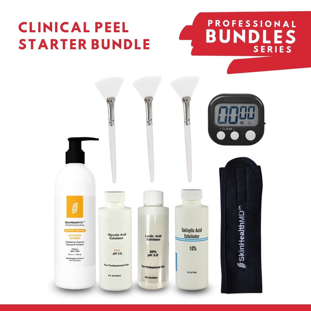 Clinical Peel Starter Bundle for Professionals | DermaplaningSupplies.com