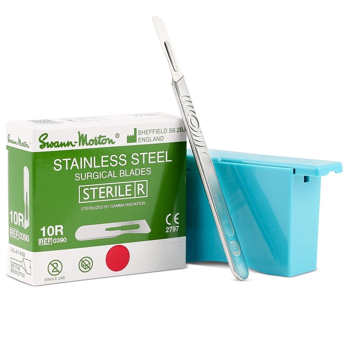 #10R Swann Morton Dermaplaning Blade (Butter Blade), Qty 25 ...