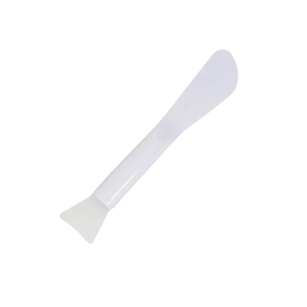 Face Mask Applicator, Dual Ended Silicone Face Brush, White ...