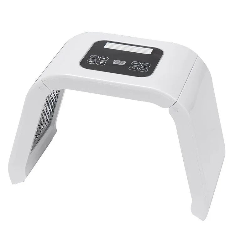 Professional 7 Color LED Light Therapy Foldable Facial Mask ...